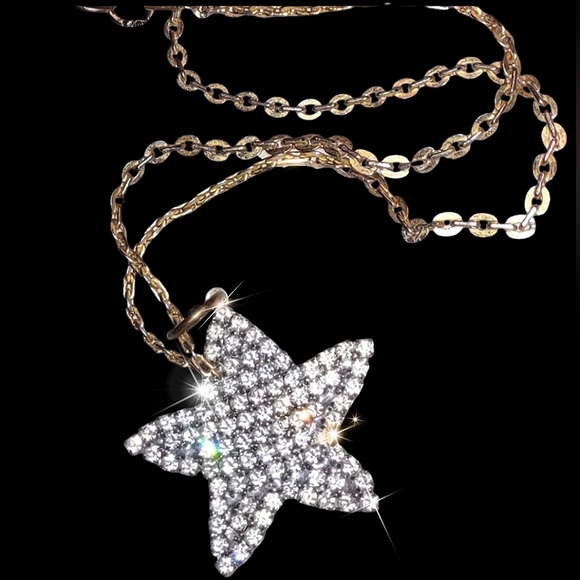 Jewelry | Vintage Crystal Star Pendant | Poshmark